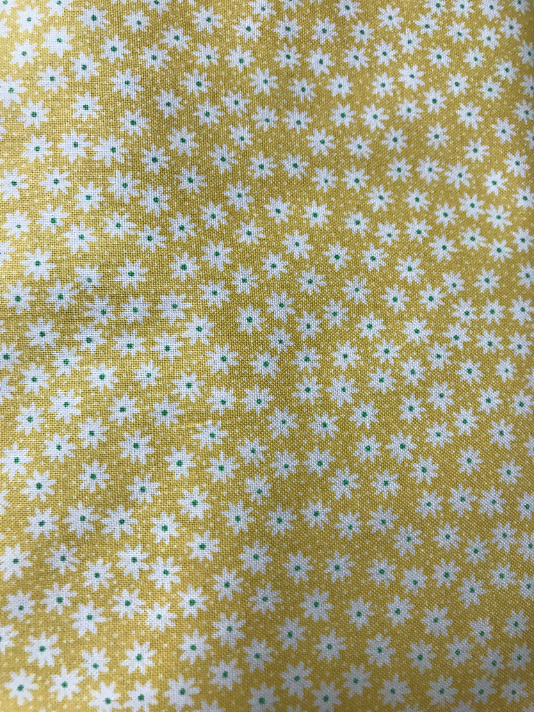 Yellow Daisies 30's Repro Fabric Windham – Jack Squares Studio