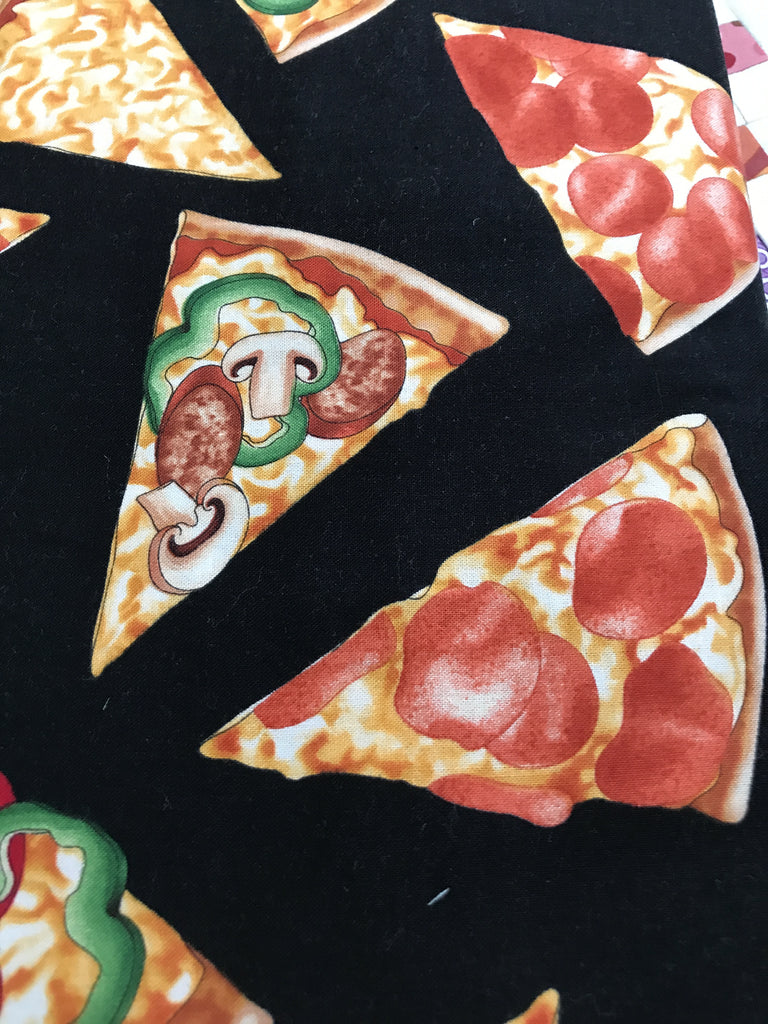Pizza Fabric, Timeless Treasures – Jack Squares Studio